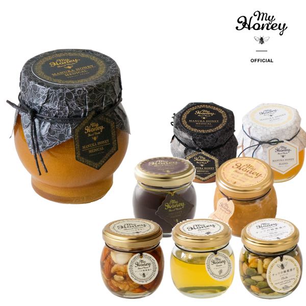 マヌカメディカルL（200g）と選べるはちみつギフト 3点セットLMM | MYHONEY JOURNAL